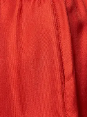 Loulou De Saison Elastic Waist Midi Skirt