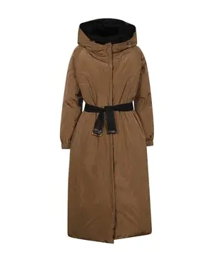 Max Mara Logo Padded Down Coat