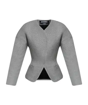 Jacquemus Mini Ovalo Jacket - Gray