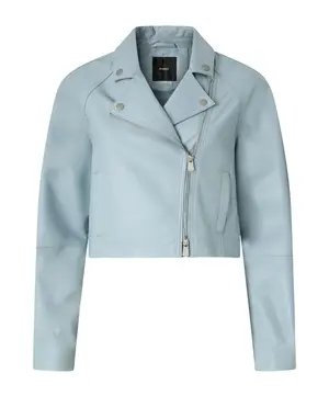 Pinko Zip Leather Jacket