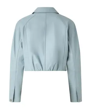 Pinko Zip Leather Jacket