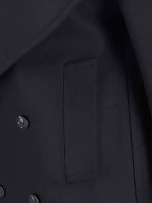 Bottega Veneta Double-breasted Coat With Notched Lapel