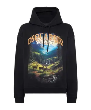 Dsquared2 Printed Hoodie