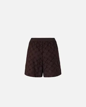 Pinko Drawstring Embroidered Shorts