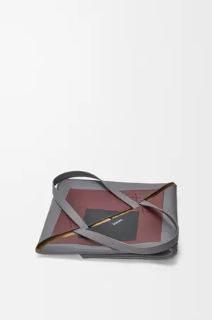 Loewe Puzzle Fold Shoulder Bag - Ardesia/deep Ruby