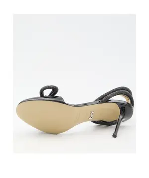 MACHMACH Mach & Mach Embellished Round Toe Pumps With Bow Detailing