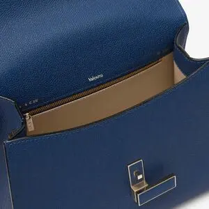 VALEXTRA Iside Medium Tote Bag - Blue