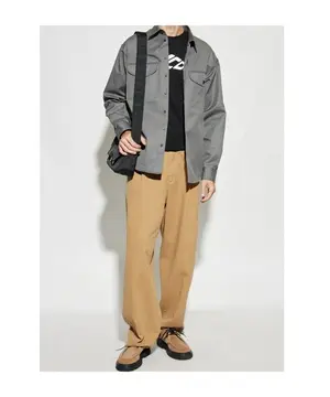 Dsquared2 Logo Embroidered Utility Shirt