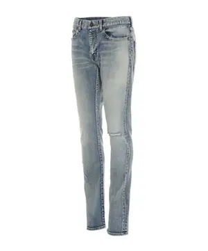Saint Laurent Distressed Skinny Jeans
