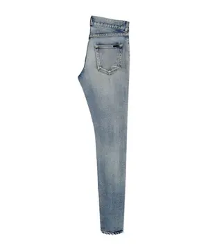 Saint Laurent Distressed Skinny Jeans