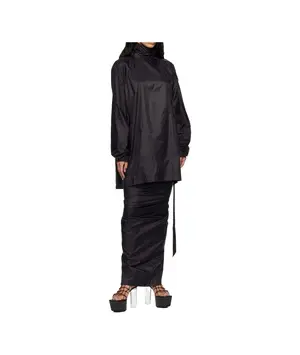 Rick Owens Oversized Turtleneck Sweatshirt