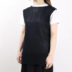 JIL SANDER Sleeveless Knitted Vest
