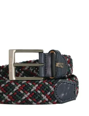 PAUL  SHARK Paul & Shark Woven Logo Belt