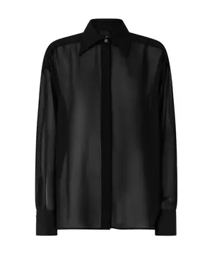Pinko Sheer Long Sleeve Shirt