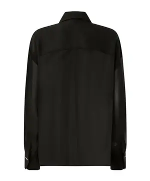 Pinko Sheer Long Sleeve Shirt