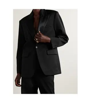 NILI LOTAN Leandre Single-breasted Suit Jacket