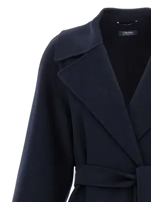 Max Mara Long-sleeved Wrap Coat