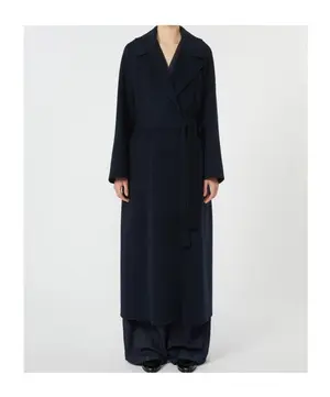 Max Mara Long-sleeved Wrap Coat