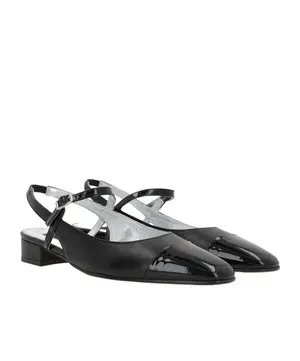 CAREL Oceano Buckled Slingback Flat - Black