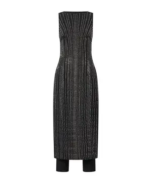 Pinko Embellished Sleeveless Jumpsuit - Black