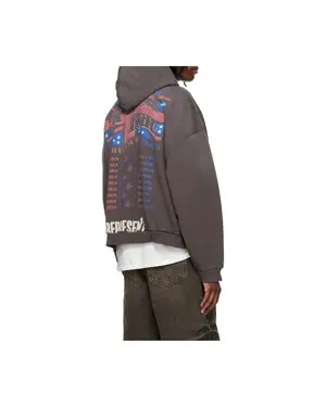 REPRESENT Graphic Hoodie - Brown