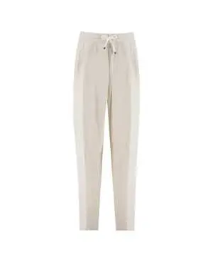 Brunello Cucinelli Elasticated Waistband Drawstring Pants