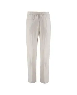 Brunello Cucinelli Elasticated Waistband Drawstring Pants