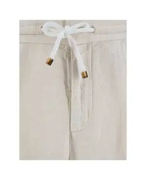 Brunello Cucinelli Elasticated Waistband Drawstring Pants