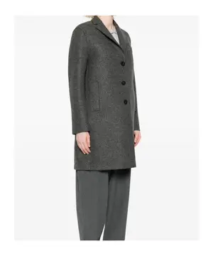 Harris Wharf London Single-breasted Coat With Notched Lapels