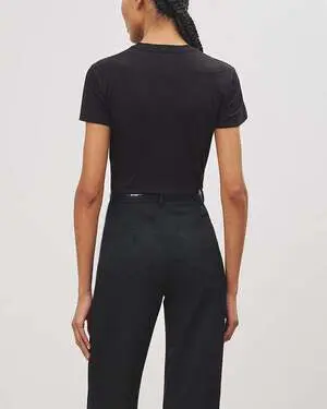 NILI LOTAN Crew Neck T-shirt