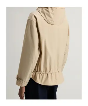 Woolrich Short Urban Touch Parka - White Pepper