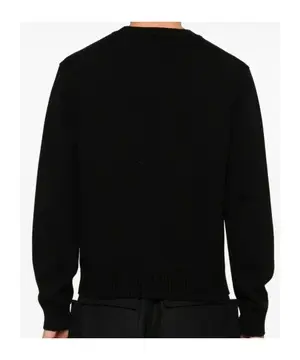 Casablanca Mushroom Emblem Crew Neck Sweater
