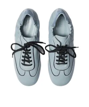 SCAROSSO Riley Lace-up Sneakers - Blue