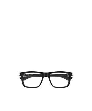 Saint Laurent Rectangle Full-rimmed Eyeglasses - Black