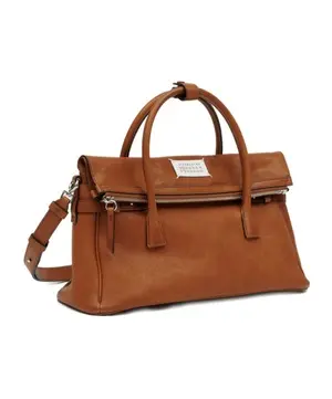 MAISON MARGIELA Numbers Motif 5ac Tote Bag - Brown