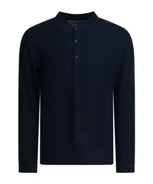 Brunello Cucinelli Brunello Cucinelli Long-Sleeved Crewneck Polo Shirt No