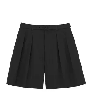 Saint Laurent Belted Shorts For Men