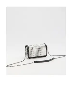 ROGER VIVIER Viv 'jeu De Fille' Embellished Shoulder Bag - Black