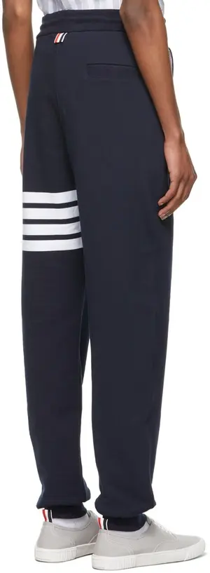 Thom Browne 4-bar Striped Sweatpants - Blue