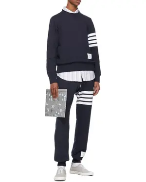 Thom Browne 4-bar Striped Sweatpants - Blue