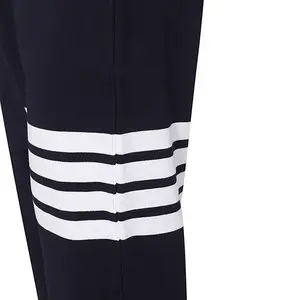 Thom Browne 4-bar Striped Sweatpants - Blue