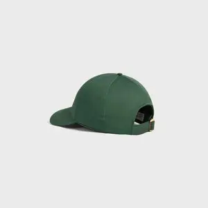 Celine University Baseball Cap In Washed Cotton Gabardine