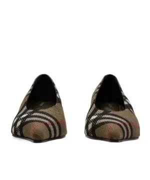 Burberry Checked Pumps