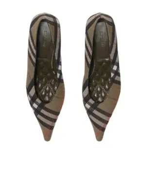 Burberry Checked Pumps