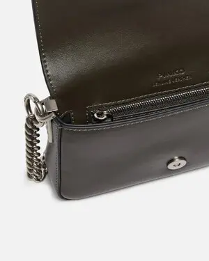 Pinko Flap Shoulder Bag - Black