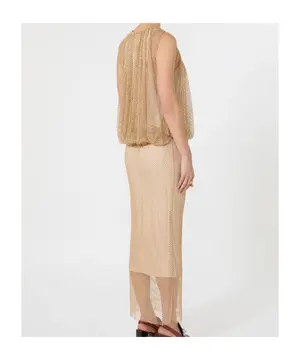 Sportmax Layered Mesh Dress