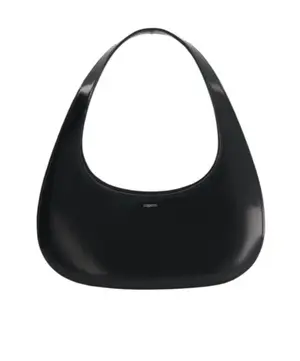 Coperni Leather Shoulder Bag - Black