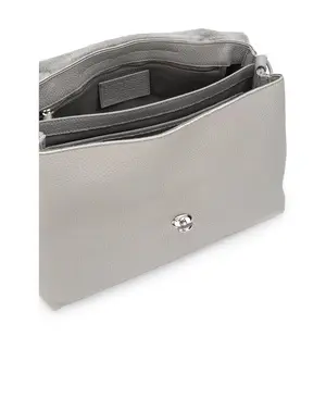 ZANELLATO Logo Shoulder Bag - Gray