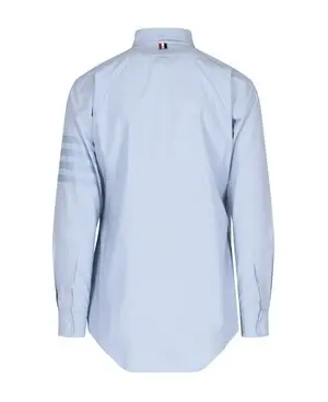 Thom Browne Bar Shirt - Light Blue