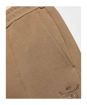 Mcm Drawstring Sweatpants - Brown